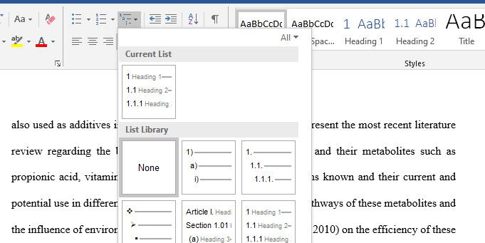 How to Number Your Microsoft Word Document