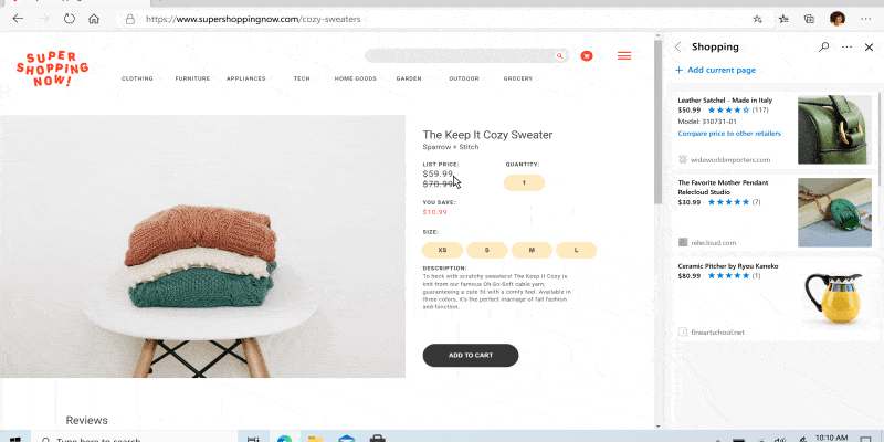 Microsoft Edge Will Soon Help You Shop Smarter