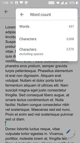 How To Check The Word Count On Google Docs