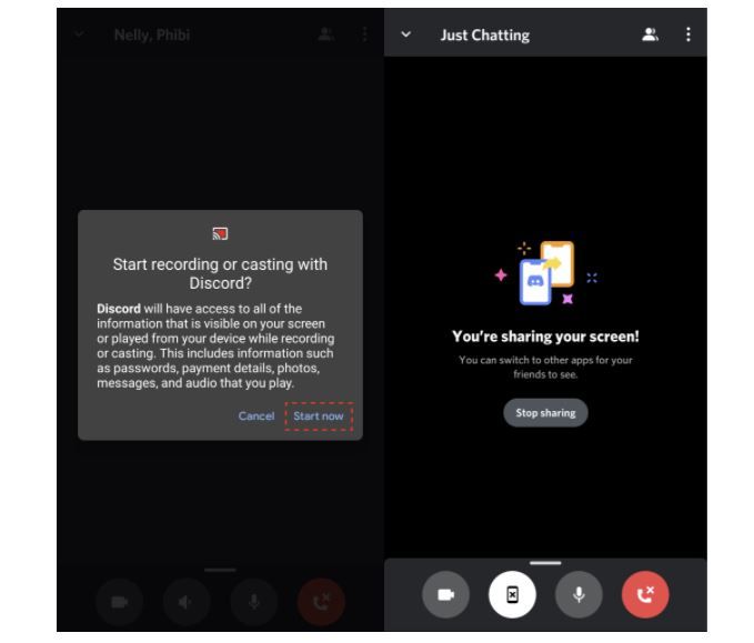 Discord Rolls Out Mobile Screen Sharing