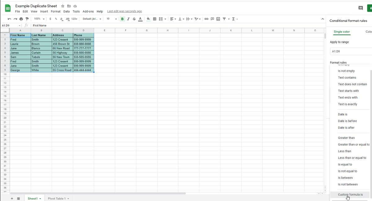 4 Ways to Remove Duplicates in Google Sheets