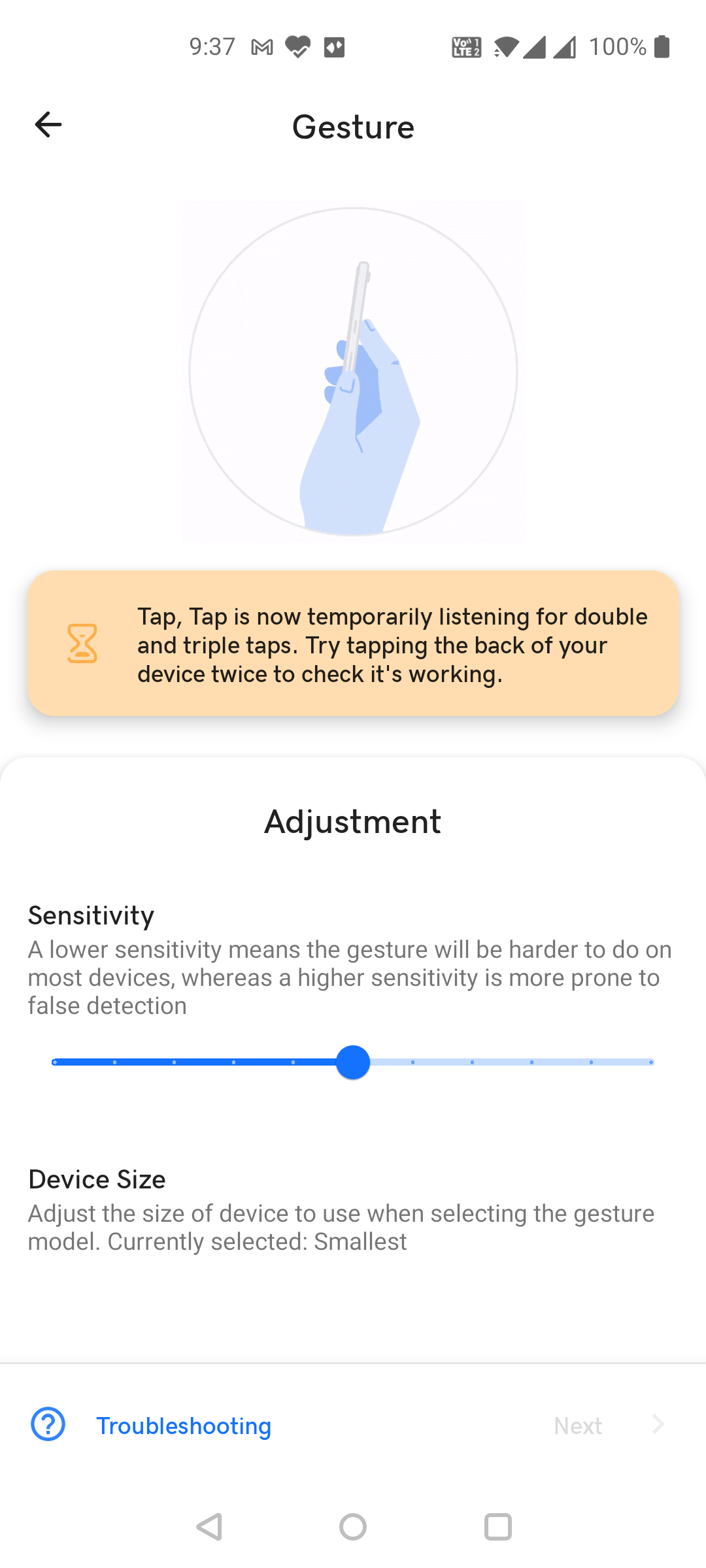 How to Enable and Use Back Tap Gestures on Android