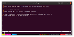 How To Save And Quit A File In Vim