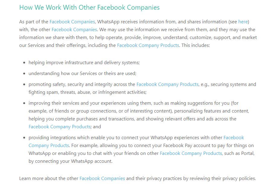 WhatsApp Now Forces You to Share Data With Facebook