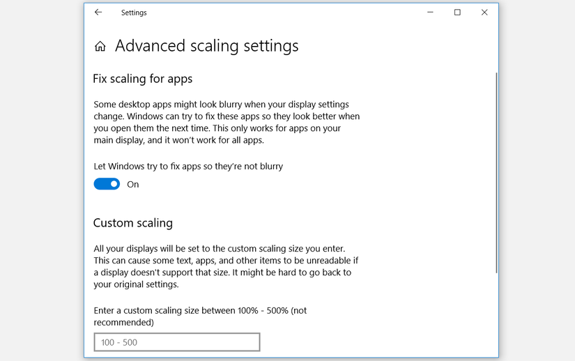 6 Ways to Fix Apps That Appear Blurry in Windows 10