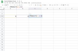 How To Multiply In Excel