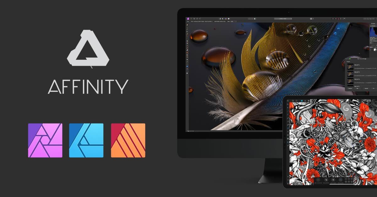 The Affinity Software Suite Updates to Version 1.9