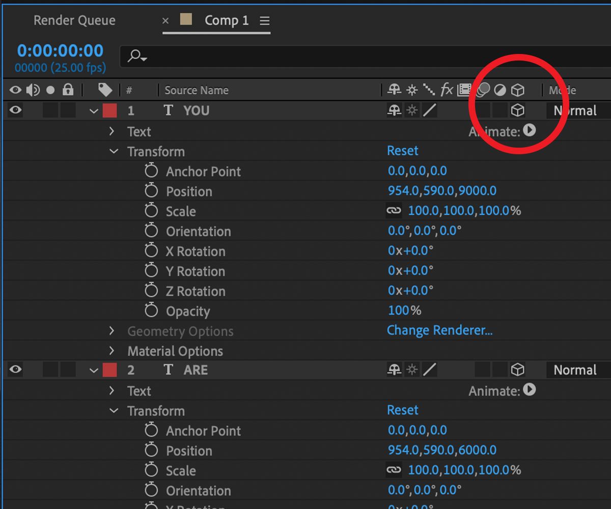 Enter the Third Dimension: Working With 3D Workflows in Adobe After Effects