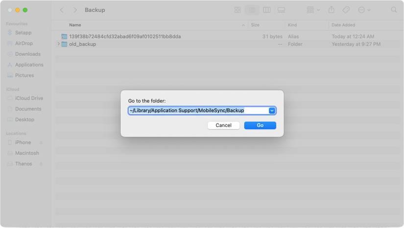 How to Back Up Your iPhone to a Different Location on Your Mac