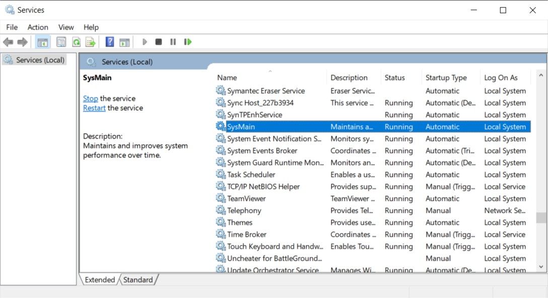 What Is Superfetch (SysMain) on Windows 10? And How to Disable It
