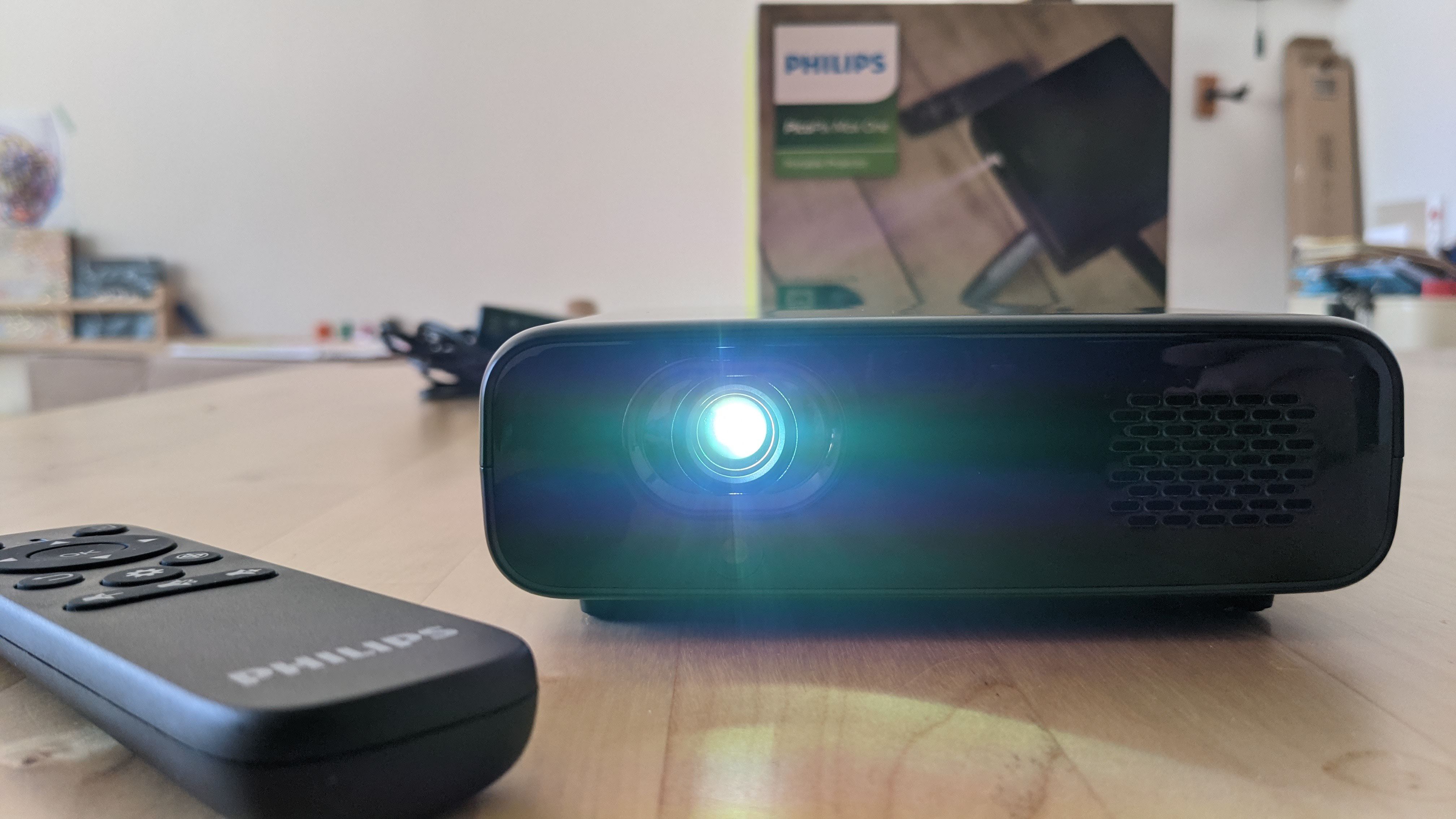 The Philips PicoPix Max One Portable Projector: Small Box, Big Picture