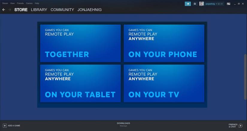 How to Use Steam's Remote Play Together Feature