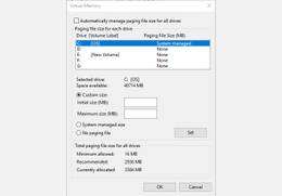 How To Set Virtual Ram In Windows 10 Beattie Humbeart