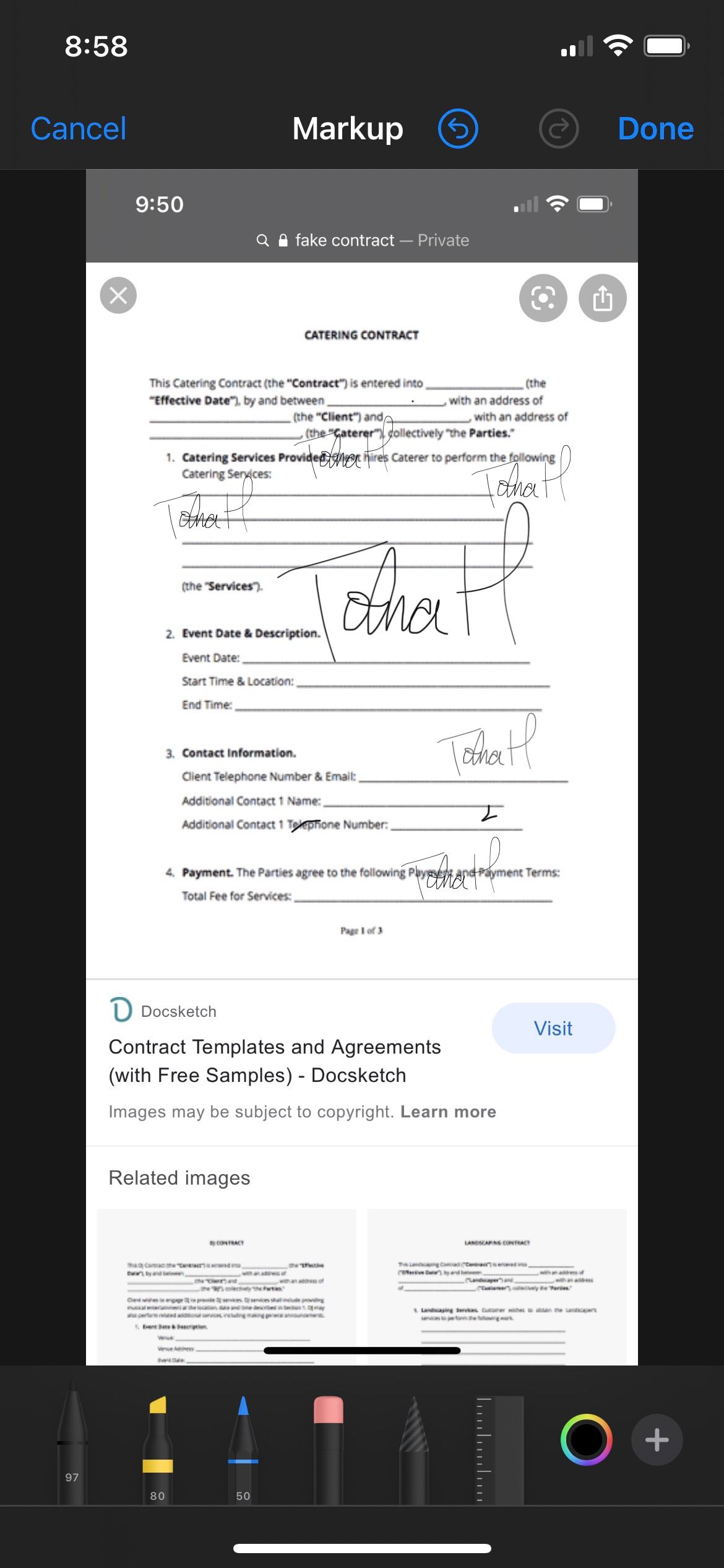 How to Add a Signature to a Document on Your iPhone