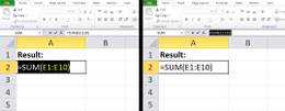 How To Add Numbers In Excel With The Sum Function