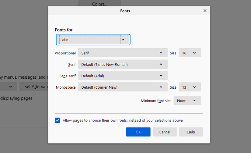How to Increase or Decrease Font Size in Firefox
