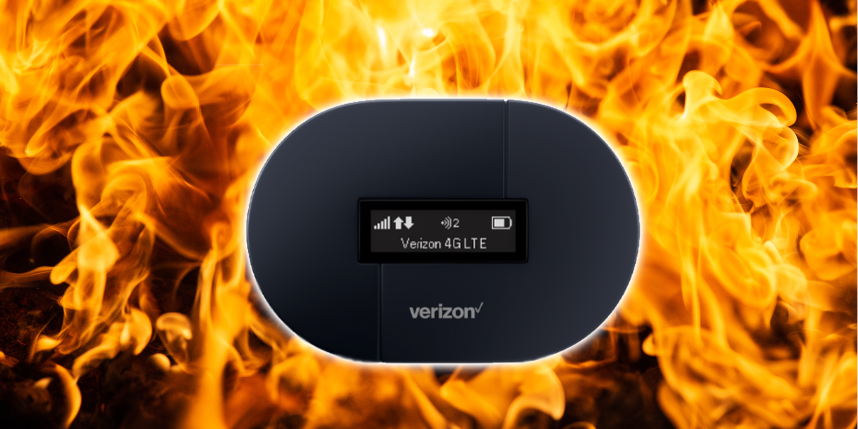 Verizon Recalls 2.5 Million Mobile Hotspots for Getting Too Hot