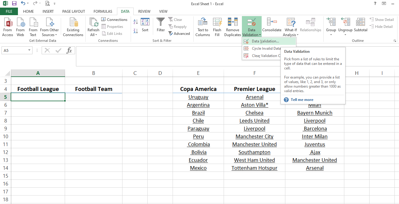 How Do I Create A Dependent Drop down List In Excel With Multiple How Do I Create A Dependent Drop down List In Excel With Multiple