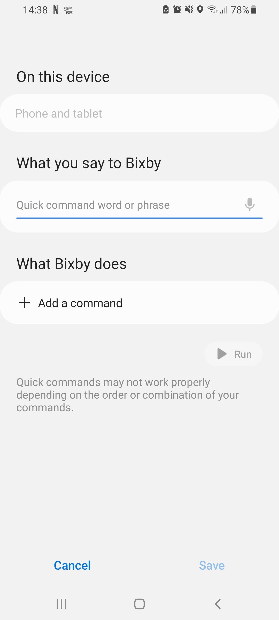 Get the Most From Bixby Quick Commands
