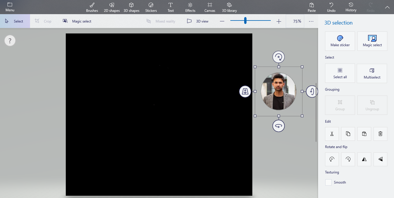 How to Crop an Image Into a Perfect Circle With Paint 3D