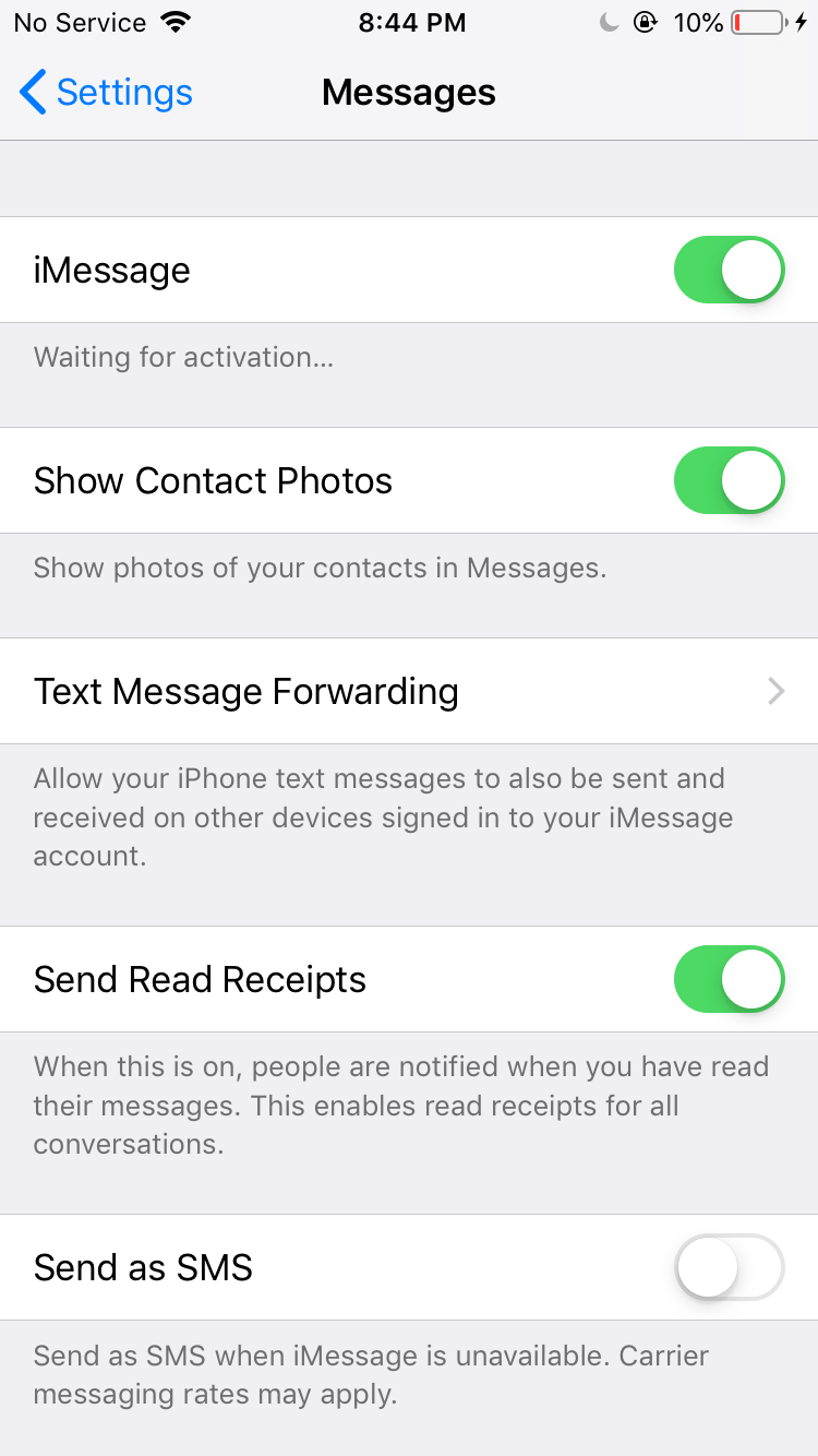 How to Activate iMessage