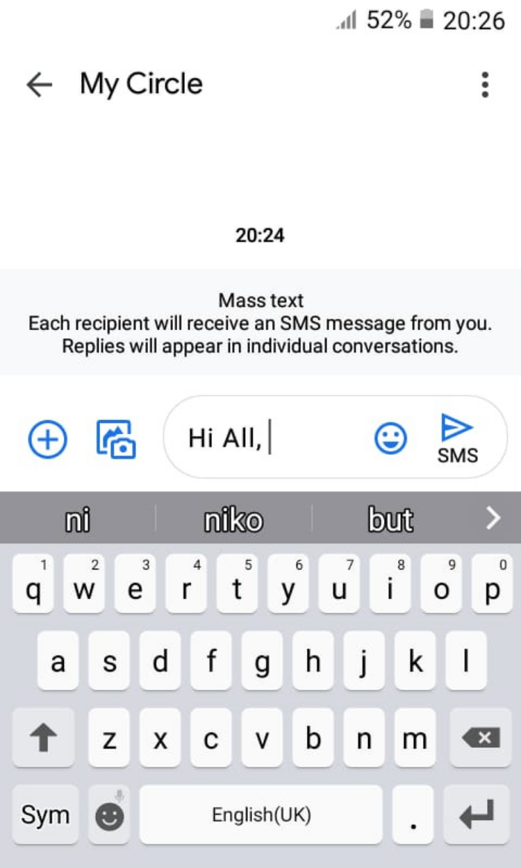 How to Send a Group Text on Android