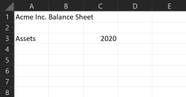 How To Create A Balance Sheet In Excel