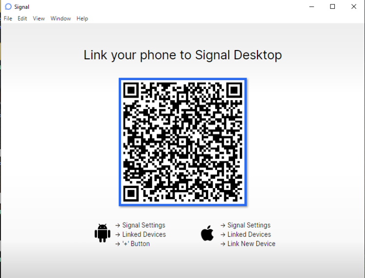 Here's How to Link Your Devices in Signal