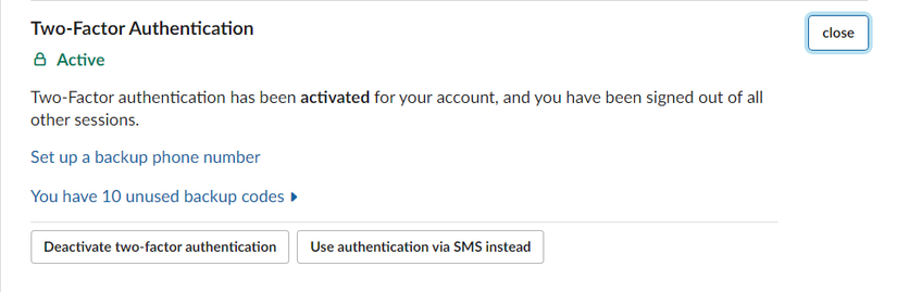 How to Set Up Two-Factor Authentication in Slack