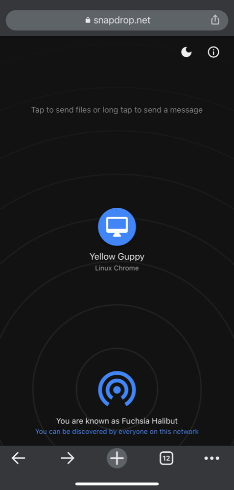 How to Transfer Files Between Linux, Android, and iOS Using Snapdrop