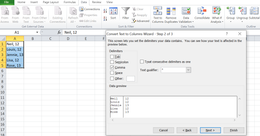 How To Split Excel Cells Using A Delimiter