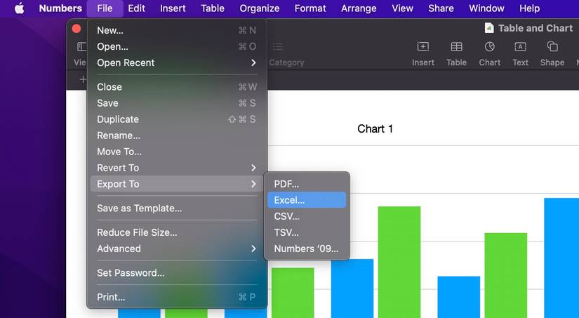 How to Convert Numbers Files Into Excel Spreadsheets