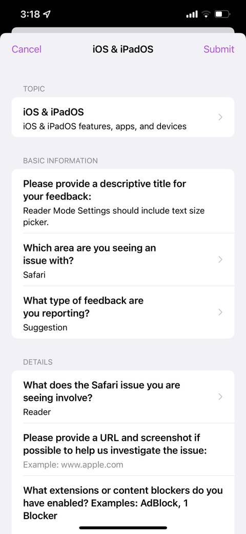 How to Submit iOS and iPadOS Beta Feedback to Apple
