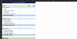 How To Create A Balance Sheet In Excel