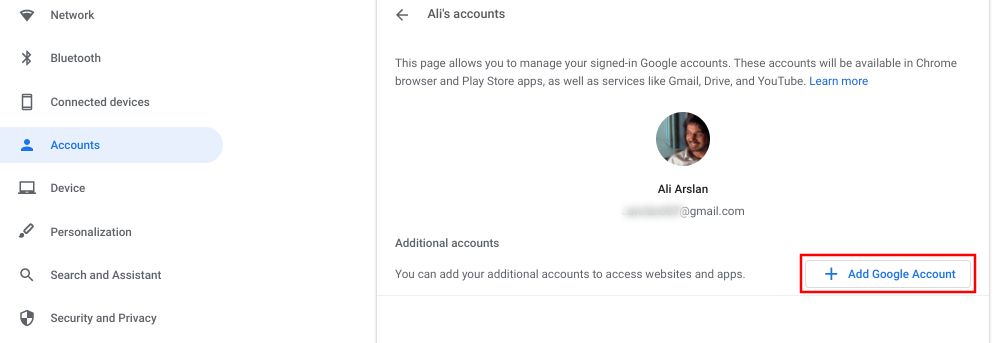 How to Add and Remove User Accounts on Chromebook