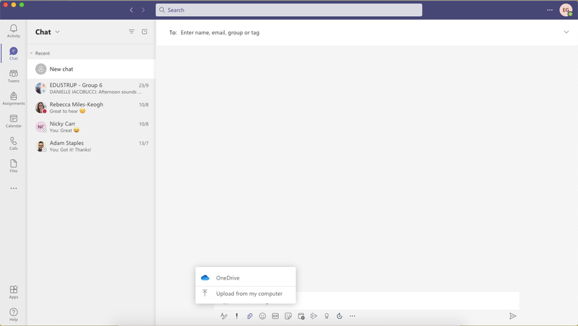 How to Use OneDrive With Microsoft Teams