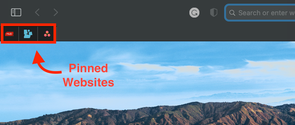 How to Quickly Access Sites in Safari on a Mac Using Pinned Tabs
