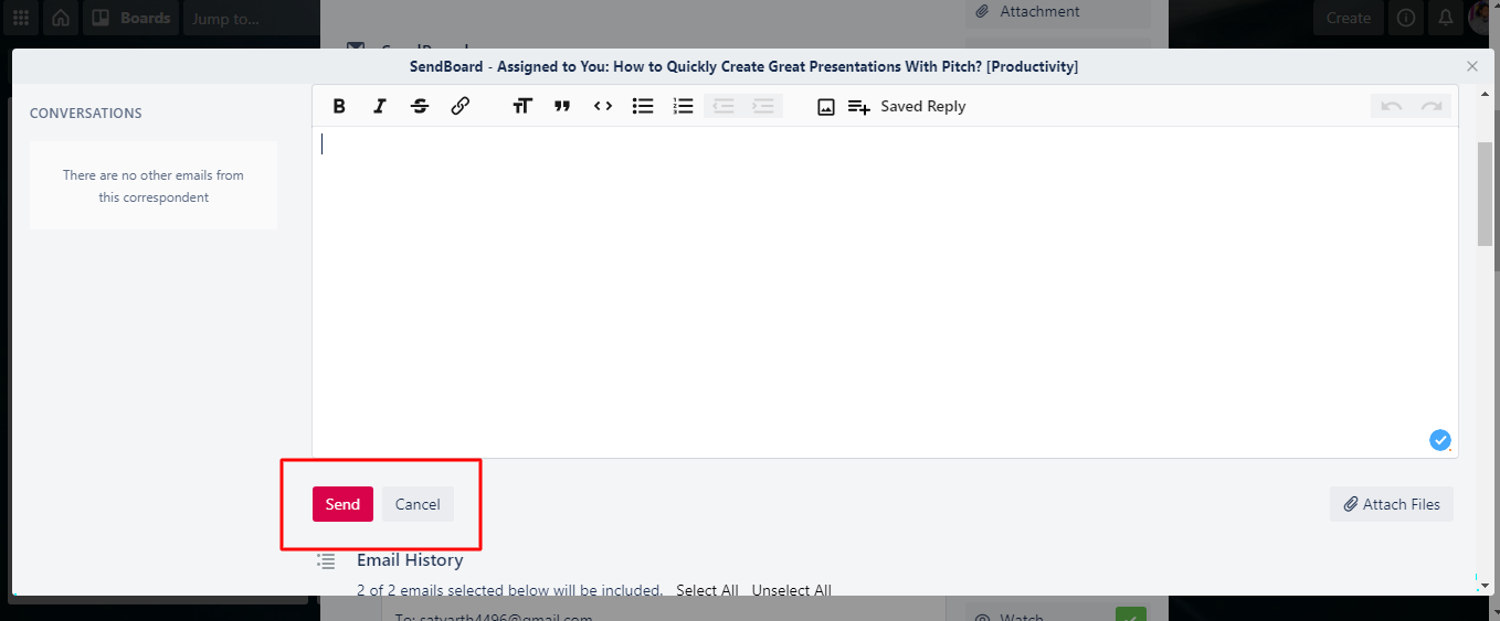 How SendBoard Makes Emailing Easy on Trello