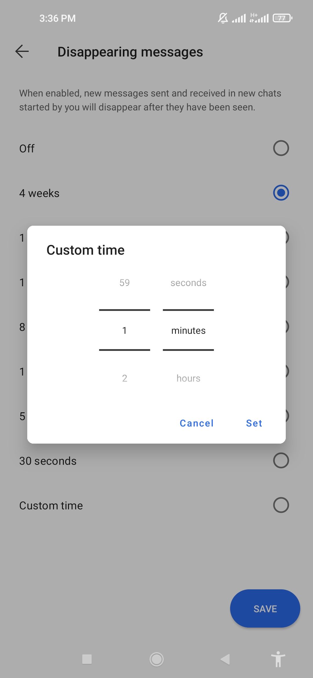 How to Set and Manage Disappearing Messages in Signal