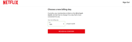 How To Quickly Change Your Netflix Billing Date