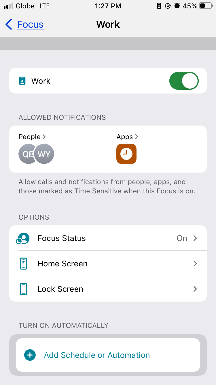 Set Up These 6 Focus Modes to Make the Most of iOS 15