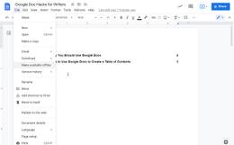 The 8 Best Features Of Google Docs For Writers