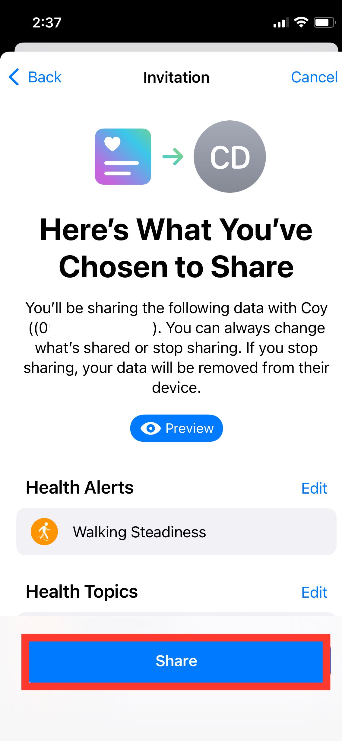 What Is Health Sharing on an iPhone and How Do You Use It?