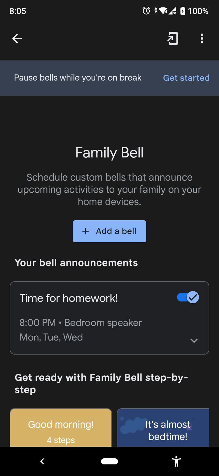How to Set Up Family Bell on Your Google Nest or Google Home Speaker