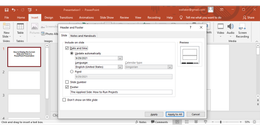 How To Insert The Current Date Time In Microsoft PowerPoint