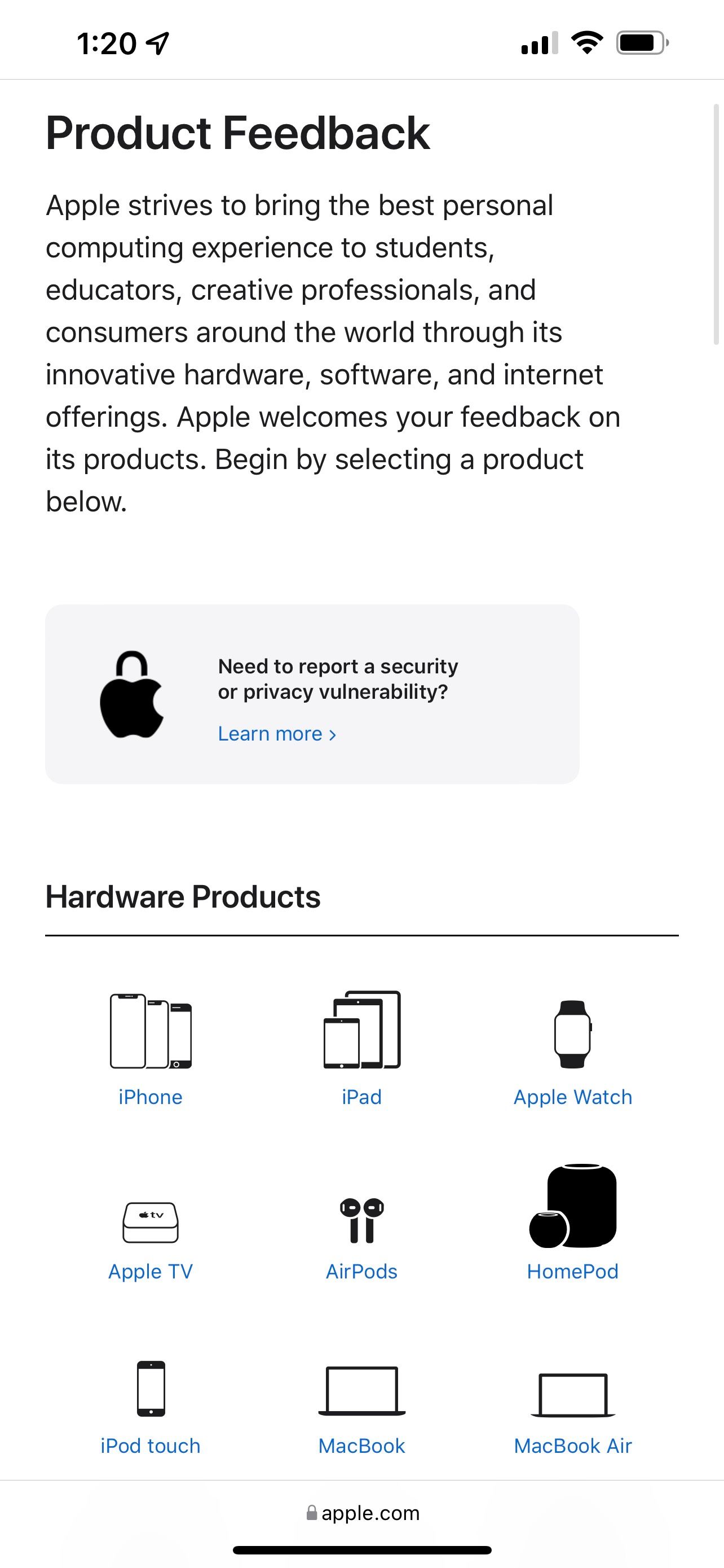 How to Submit iOS Feedback When You’re Not Running Beta Software