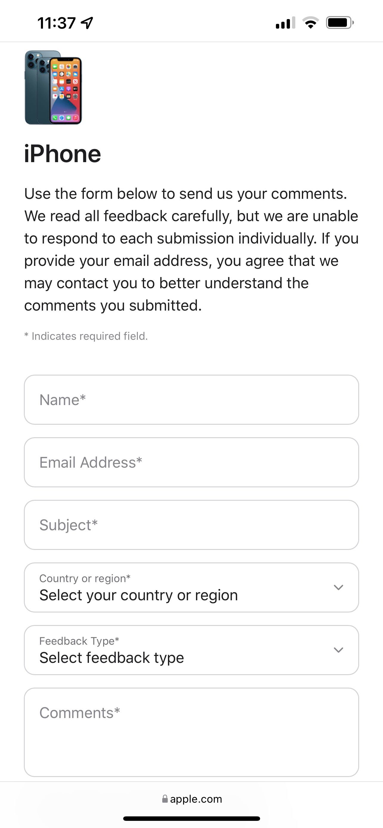 How to Submit iOS Feedback When You’re Not Running Beta Software