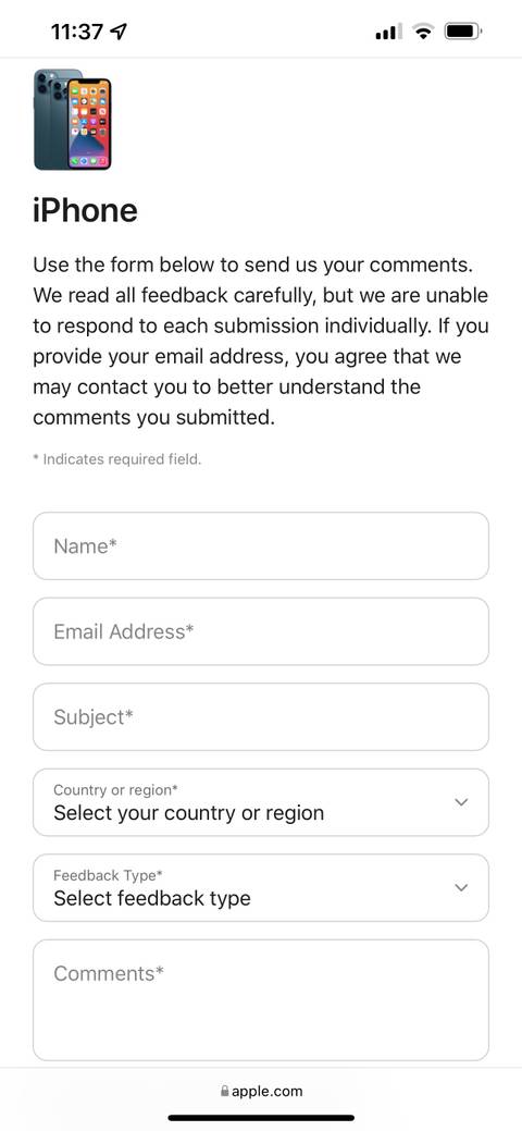 How to Submit iOS Feedback When You’re Not Running Beta Software