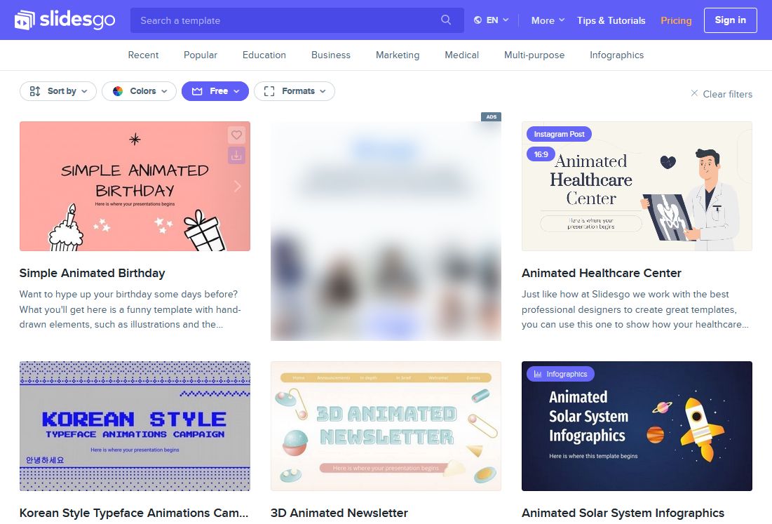 12 Sites for Free Animated PowerPoint Presentation Templates