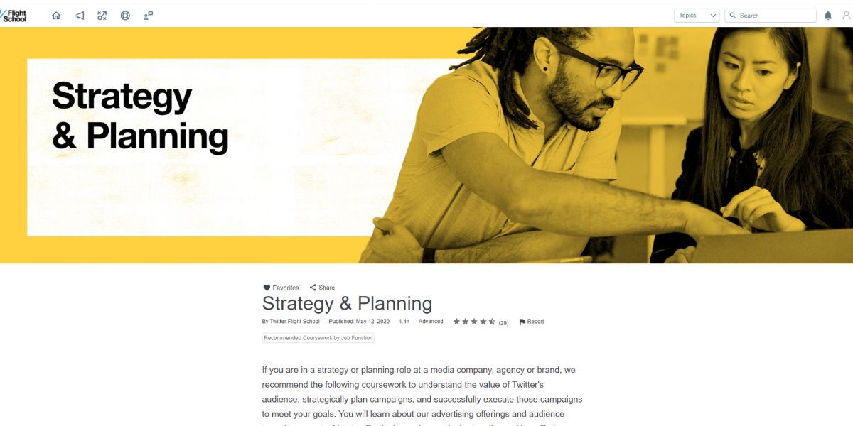 What Is Twitter Flight School?